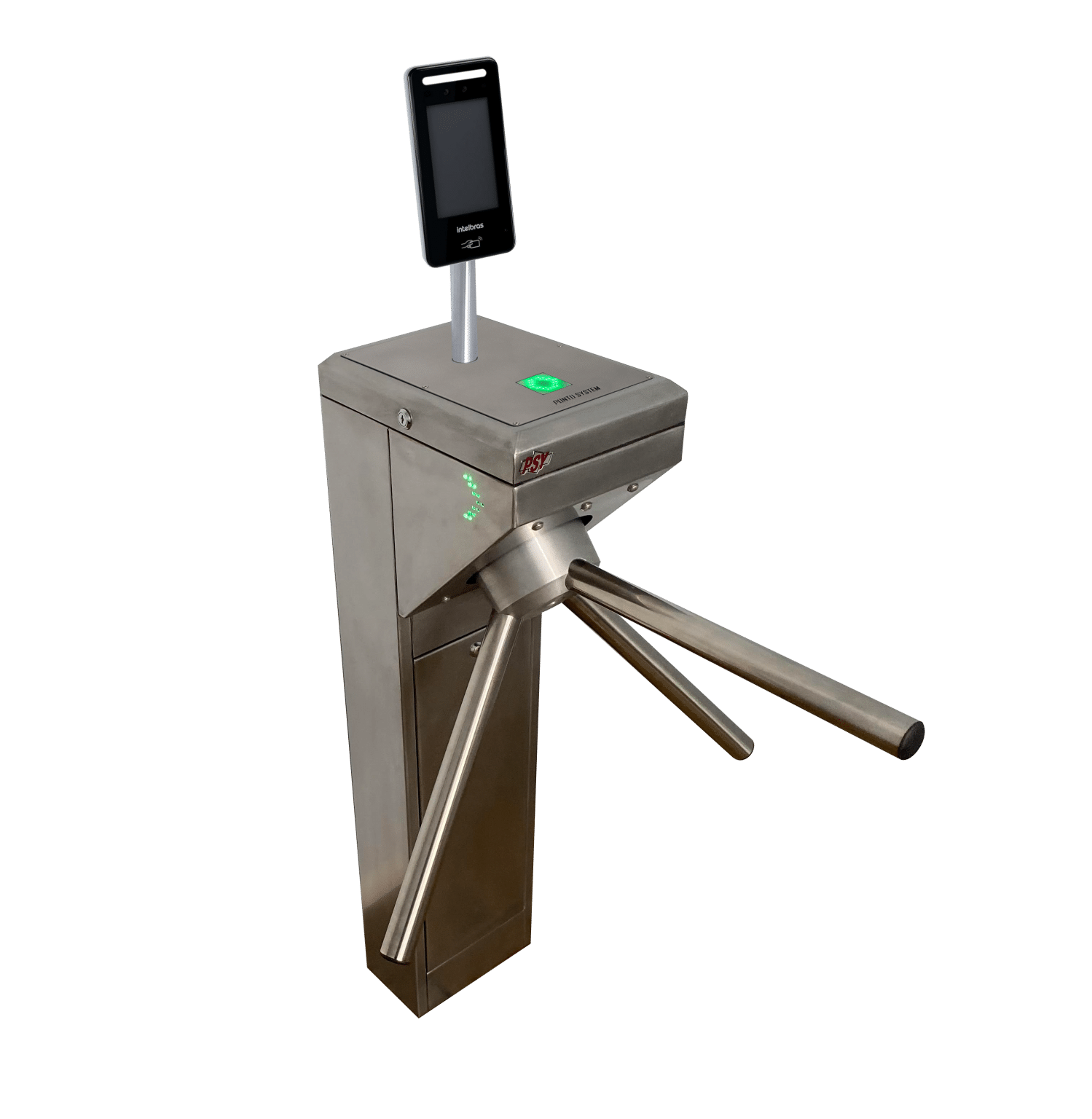 Catraca de Acesso Pedestal V8 - Ponto System Controle de Acesso